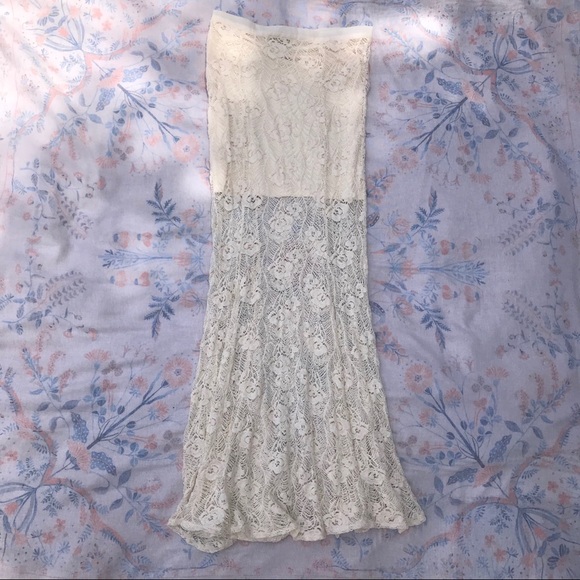 Pinky | Skirts | Pinky Brand Lace Mermaid Style Maxi Skirt | Poshmark